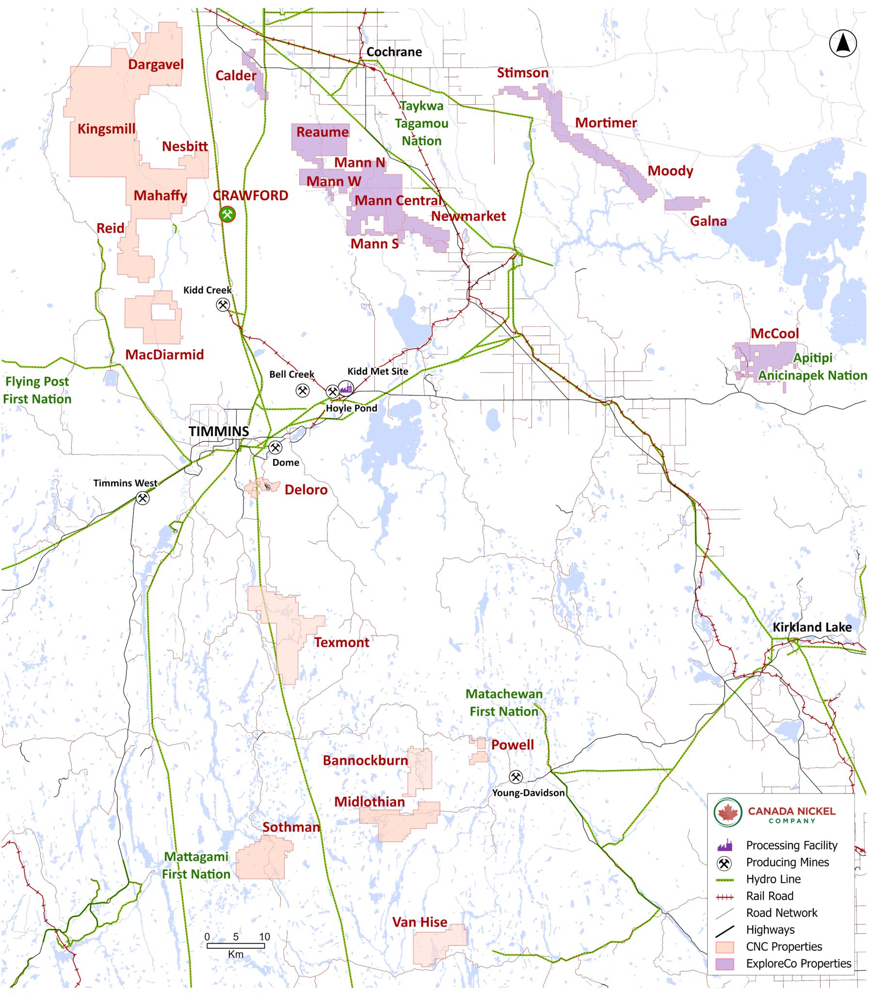 Projects - Canada Nickel